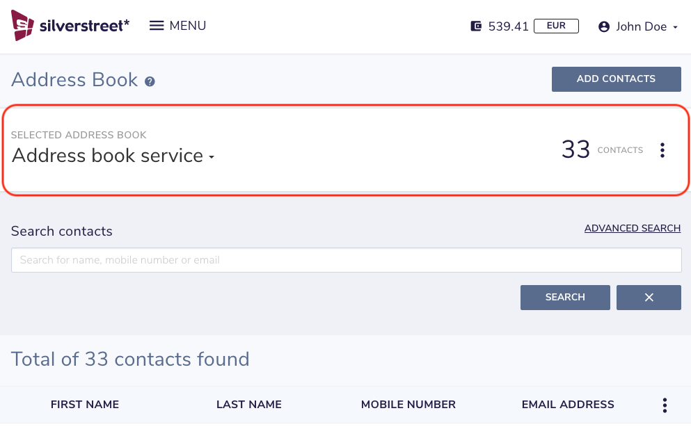Tutorial - How to manage Address Book Fields - International Mobile ...